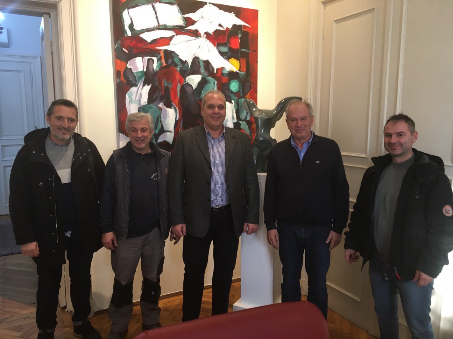 ΣΥΝΑΝΤΗΣΗ ΟΕΒΕΚ ΜΕ ΔΗΜΑΡΧΟ ΚΑΙ ΑΣΤΥΝΟΜΙΚΟ ΔΙΕΥΘΥΝΤΗ – ΟΕΒΕ ΚΑΒΑΛΑΣ